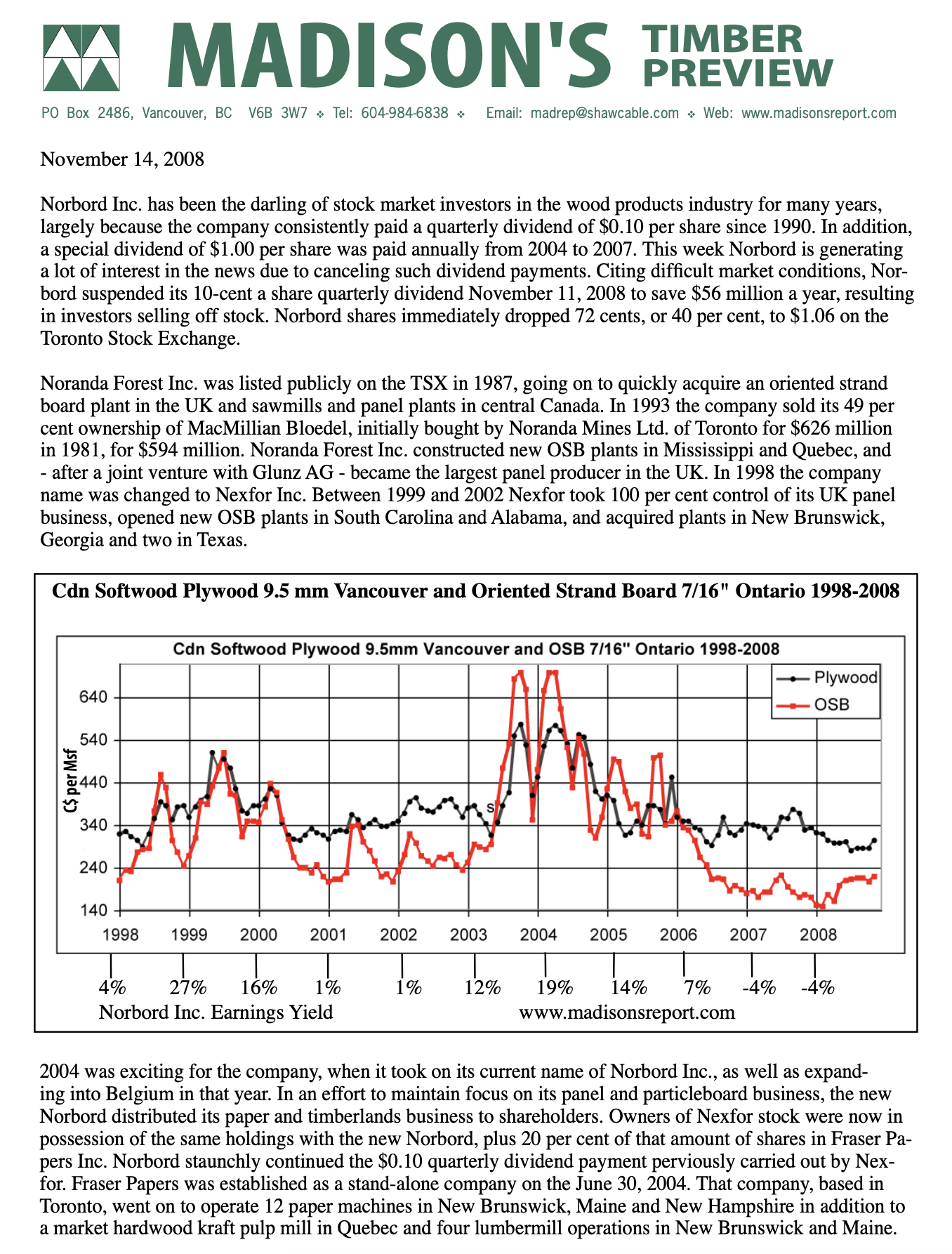 Library - Madison's Lumber Reporter
